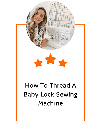 How To Thread A Baby Lock Sewing Machine - Blog