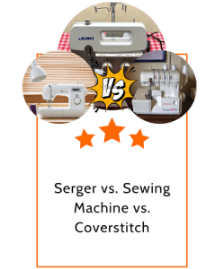 Serger vs. Sewing Machine vs. Coverstitch: Top Differences! – Sewing ...